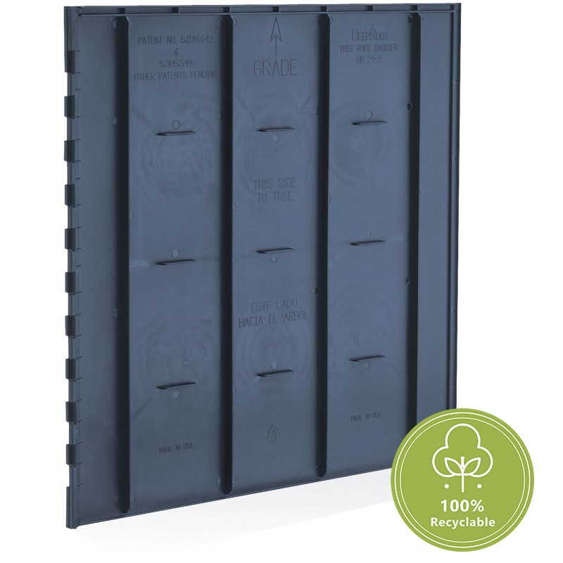 Paroi guide racine pour arbre plusieurs hauteurs - Barriere Anti Racine