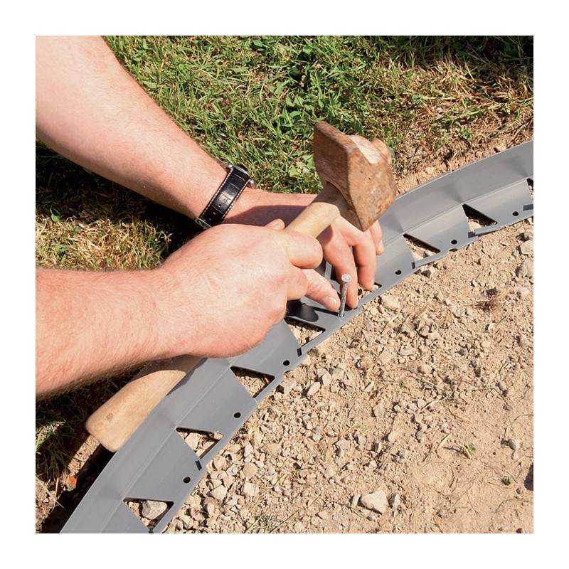 Séparation en PVC pour allées et parterres bordure Tcourb - Barrière ...